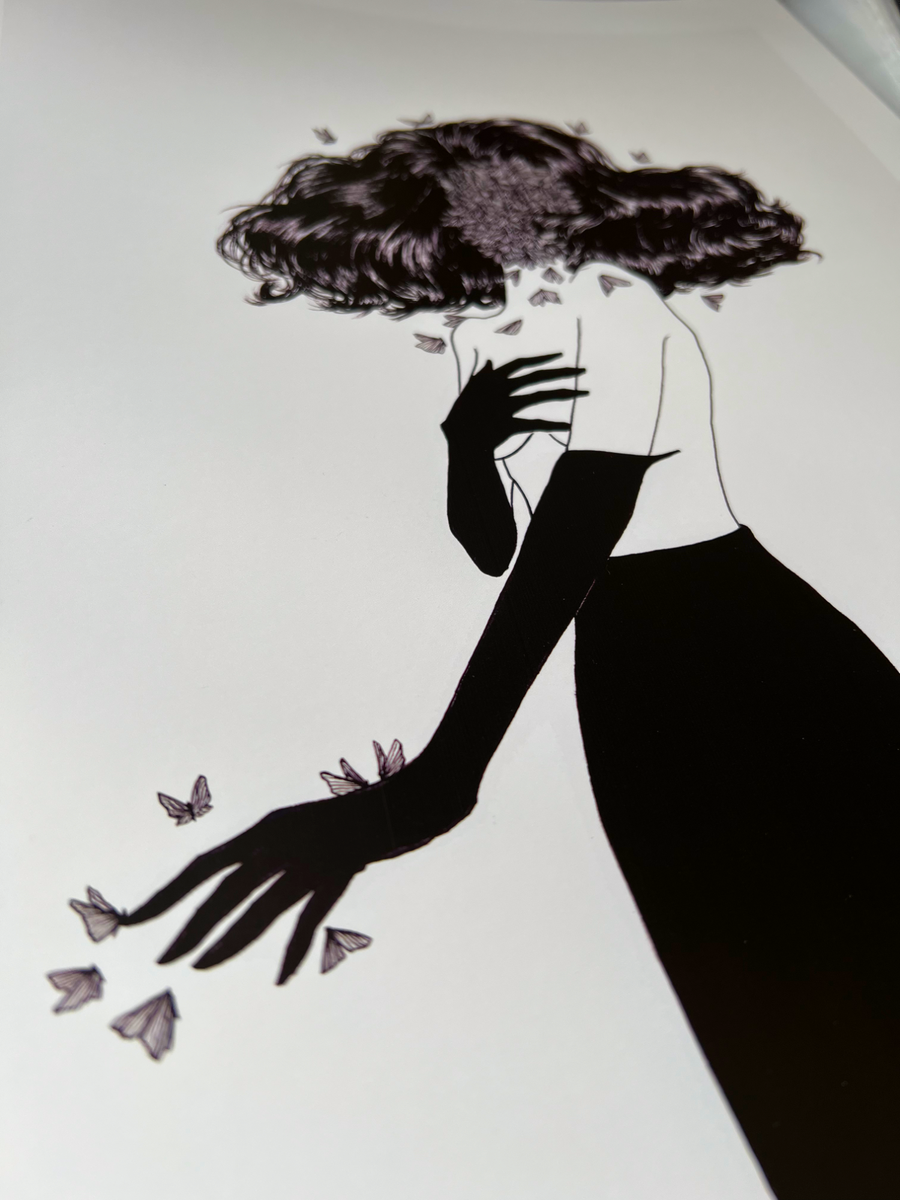 Art Print Drawn To You – Sivan Karim Art